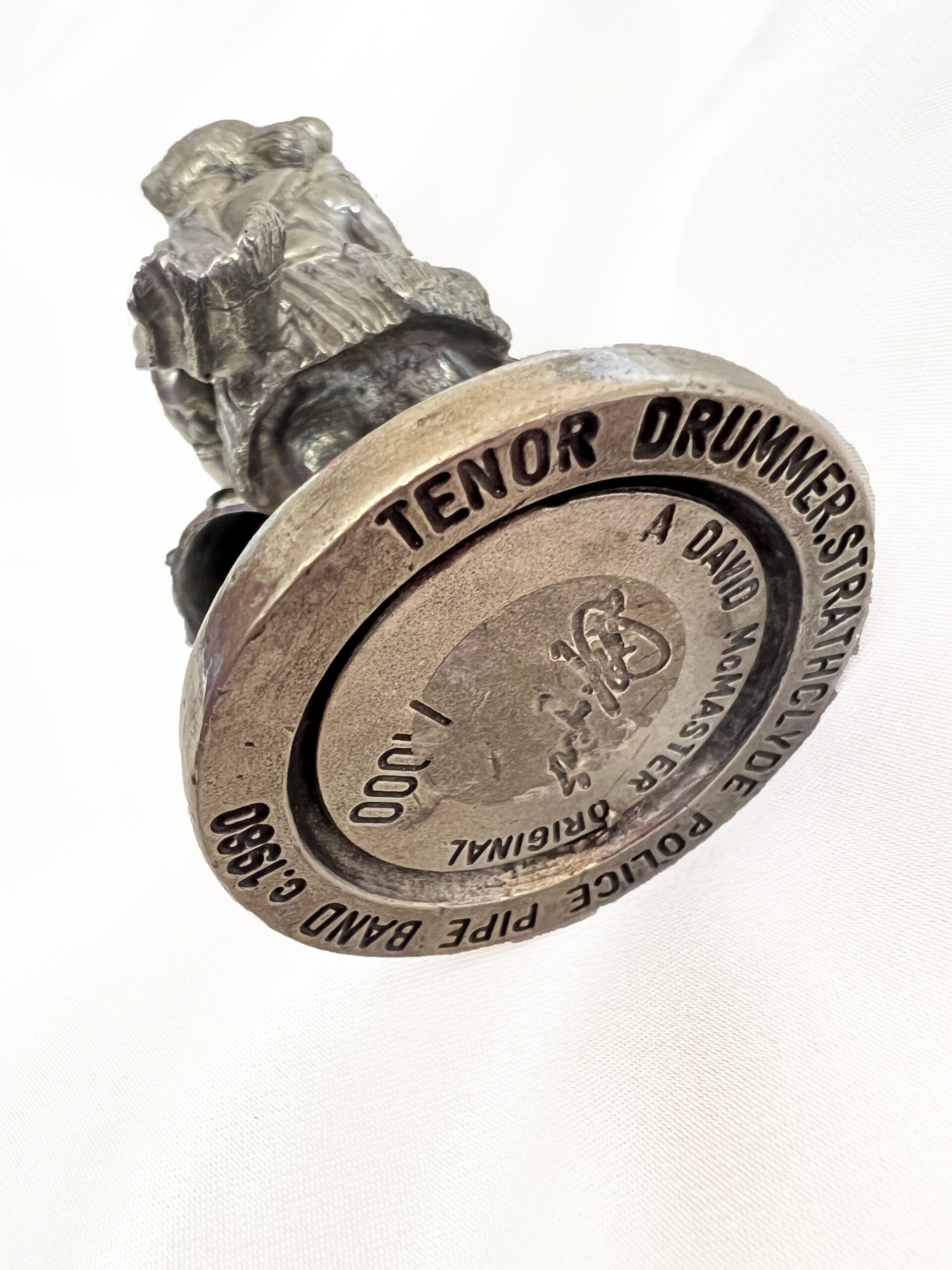 Figurine - Pewter Tennor Drummer. D. McMaster Original. A Lmtd Ed ...